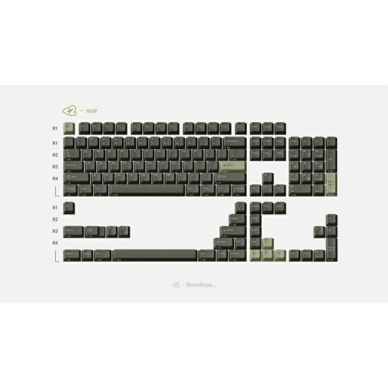 GMK Olive R2 keycap - base set | Shopee Thailand