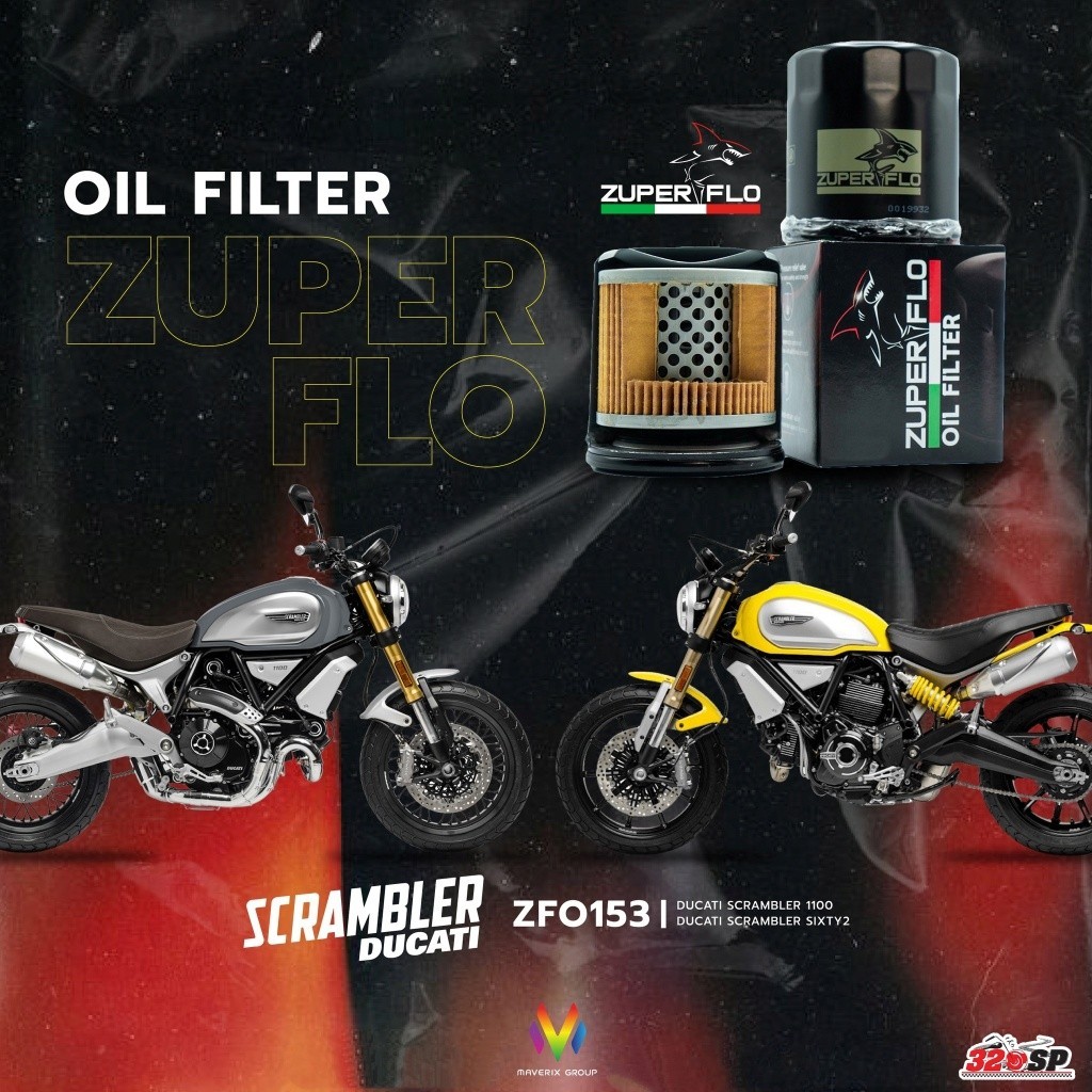 ของแท้!!ส่งไว!! กรองน้ำมันเครื่อง ZUPER FLO ZF0153 GALVANIZED COATING ...