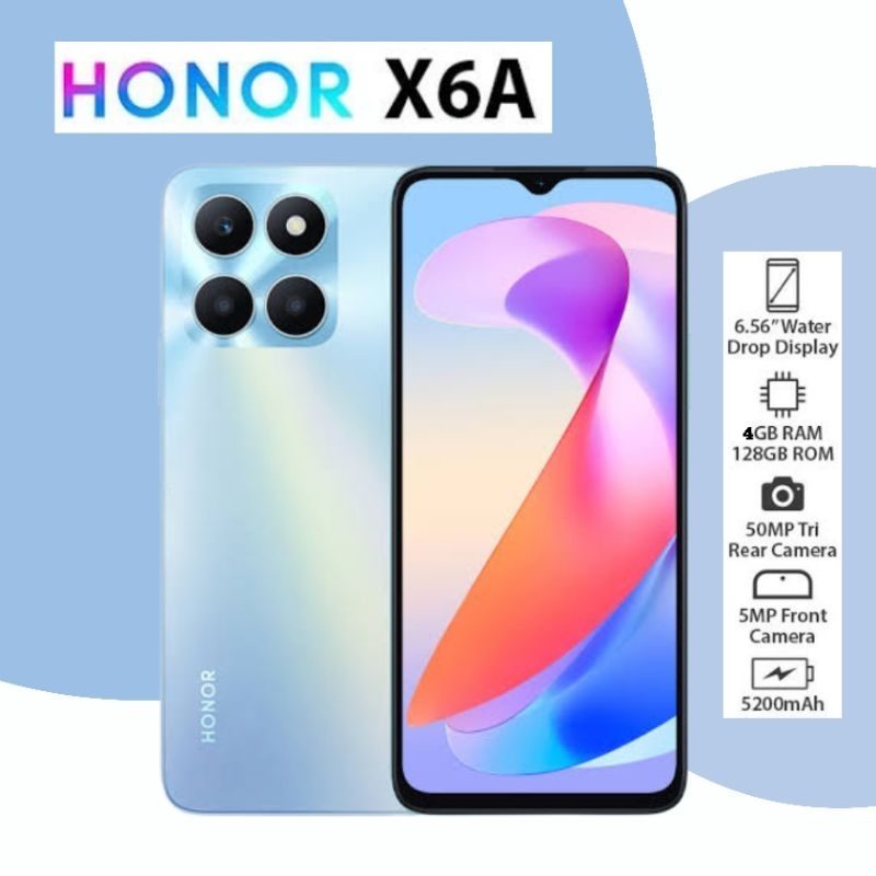 Honor X6a 4G (Ram4/128GB)ประกันศูนย์ไทย1ปี | Shopee Thailand