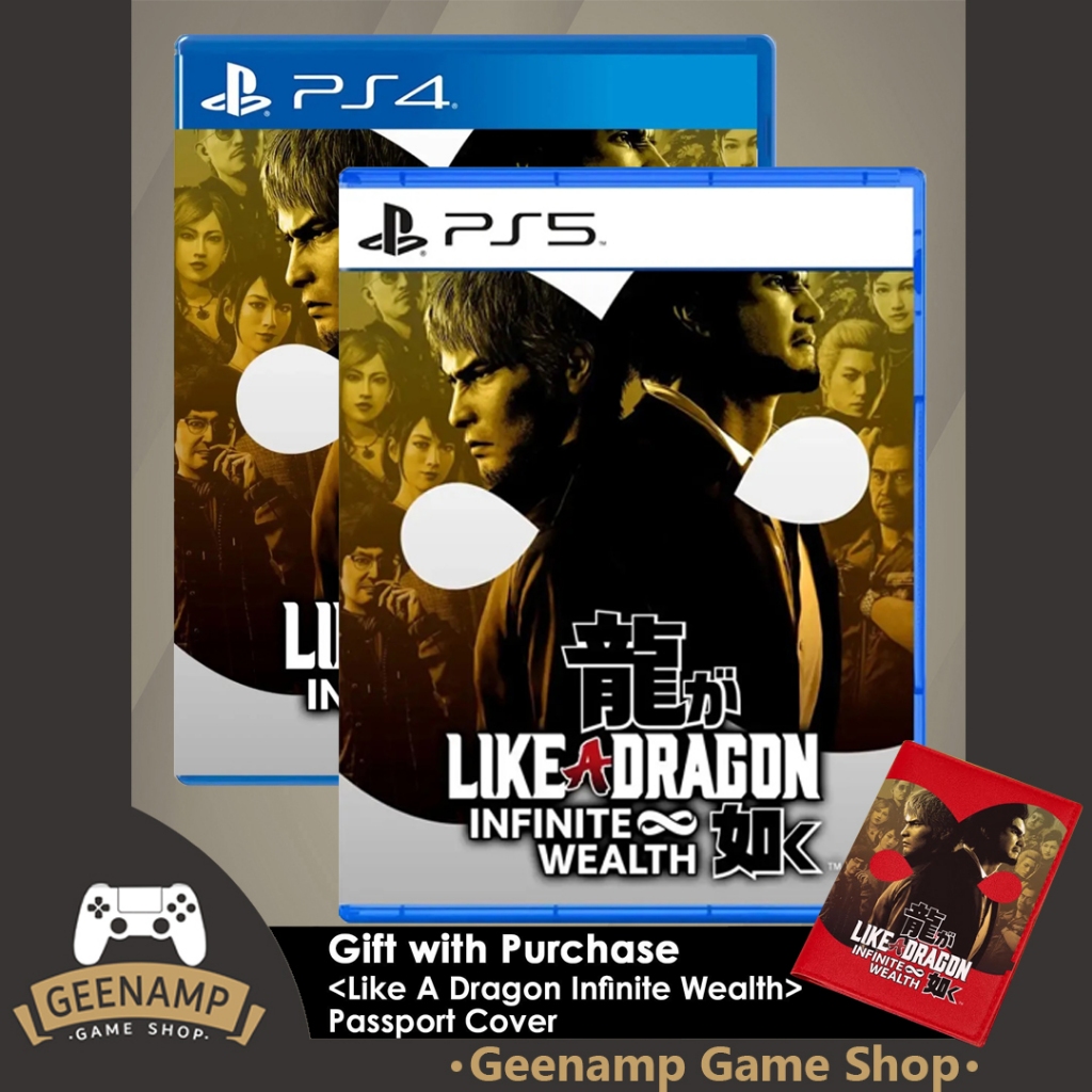 (โค๊ดShopee CCB25MAY28 คืน25%) PS4 PS5 [มือ1] Like a Dragon : Infinite ...