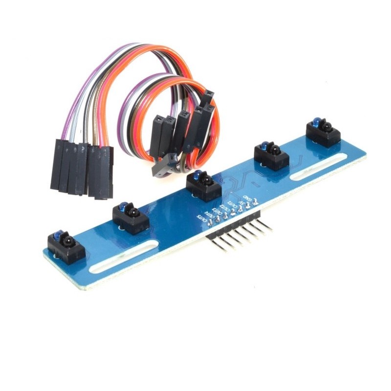 5 Channel Line Track Follower Sensor Module (TCRT5000) | Shopee Thailand
