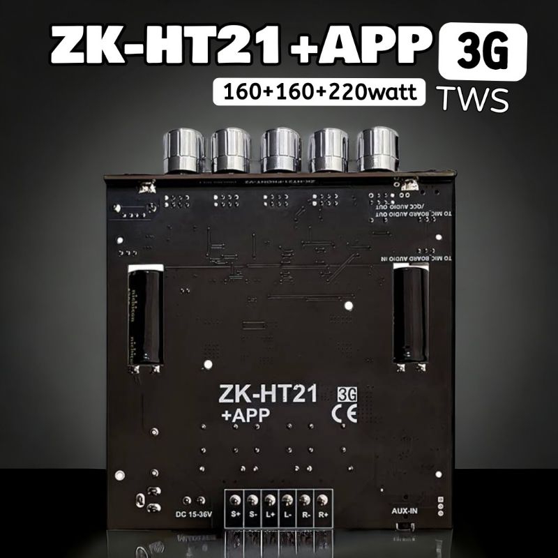 ของแท้ ZK-HT21 2G/ZK-HT21 3G+app +TWS กำลังขับ160+160+220วัตต์ ระบบ2.1 | Shopee Thailand
