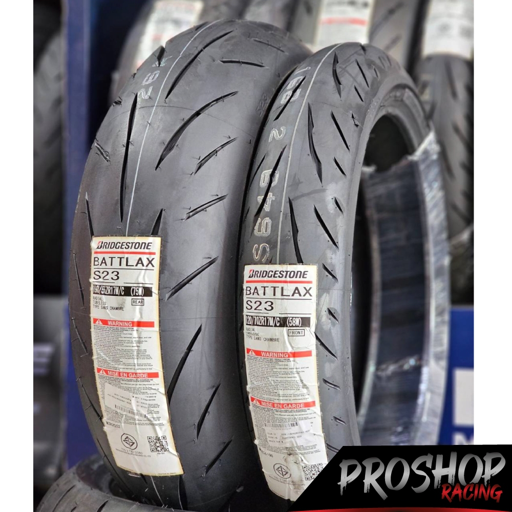 💥ส่งฟรี💥ยาง Bridgestone Battlax S23 ขนาด 120 180 190 200 | Shopee Thailand