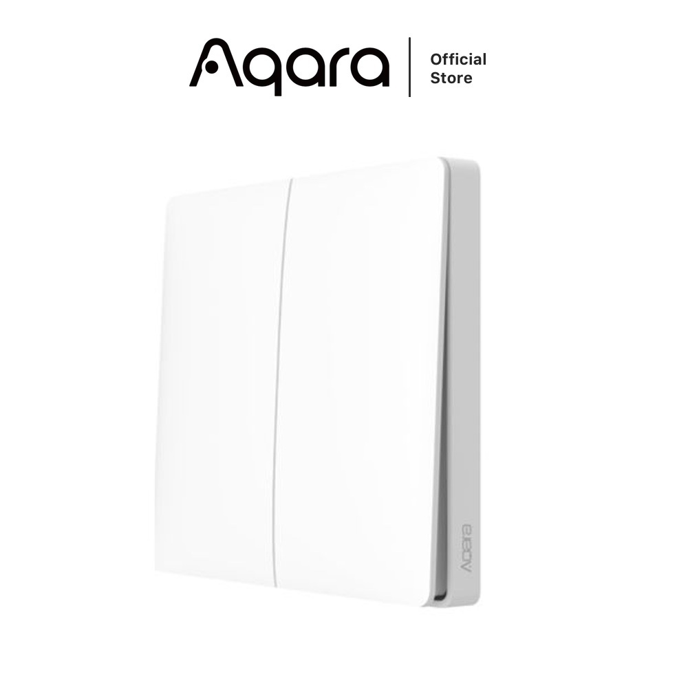 Aqara Wireless Remote Switch [Double Rocker] | Shopee Thailand