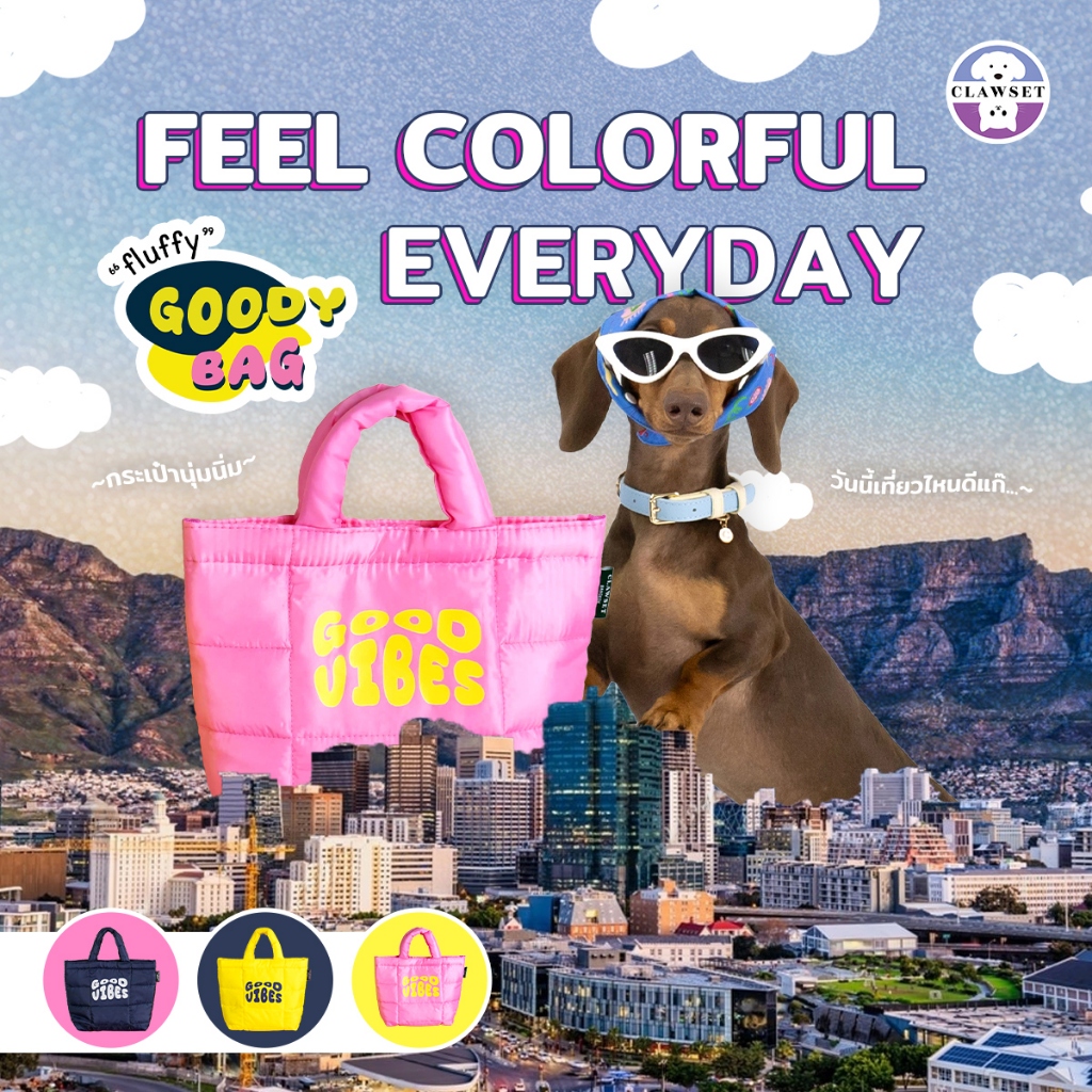 กระเป๋าถือ Goody Bag กระเป๋าใส่ของ แฟชั่น | CLAWSET.BKK | Shopee Thailand