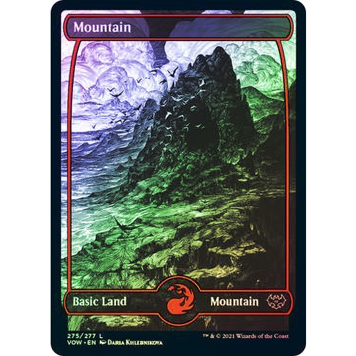 Mtg Innistrad Crimson Vow 268 277 Basic Land Full Art Land