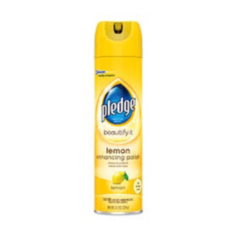 Pledge Furniture spray lemon scented 330g. สเปรย์บำรุงรักษาเฟอร์นิเจอร์ ...