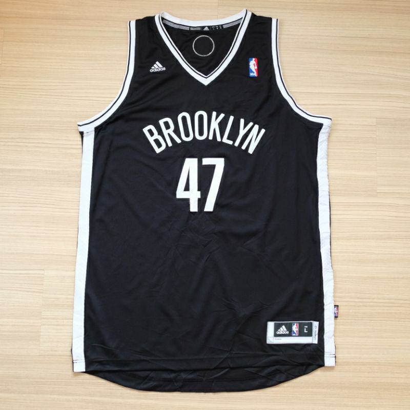 เสื้อบาส Adidas NBA Andrei Kirilenko (Brooklyn Nets) พร้อมลายเซ็นต์ มือสองของแท้ | Shopee Thailand