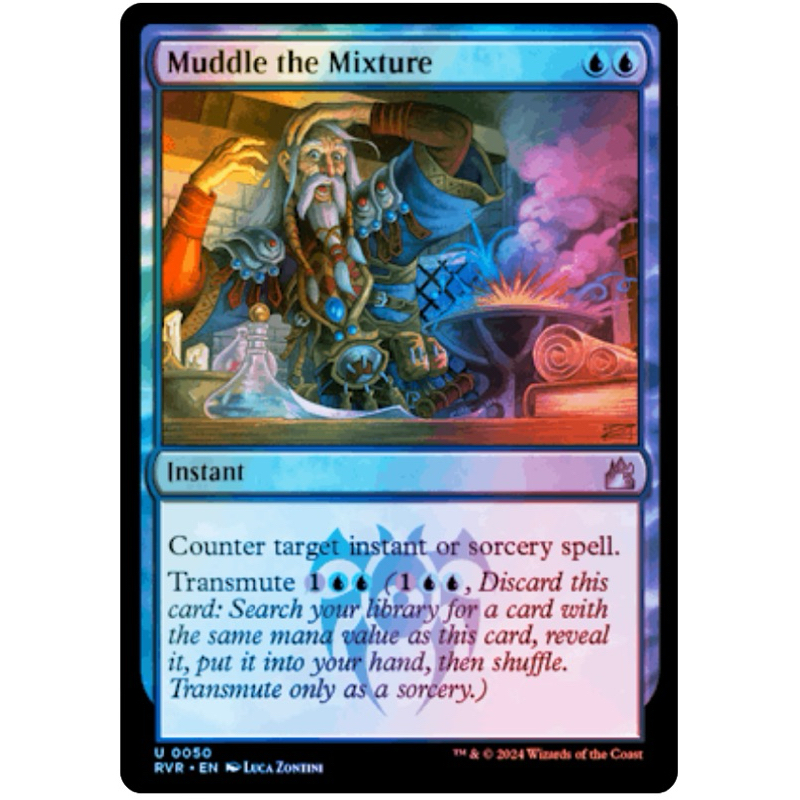 Ravnica Remastered Foil: Muddle the Mixture | Shopee Thailand