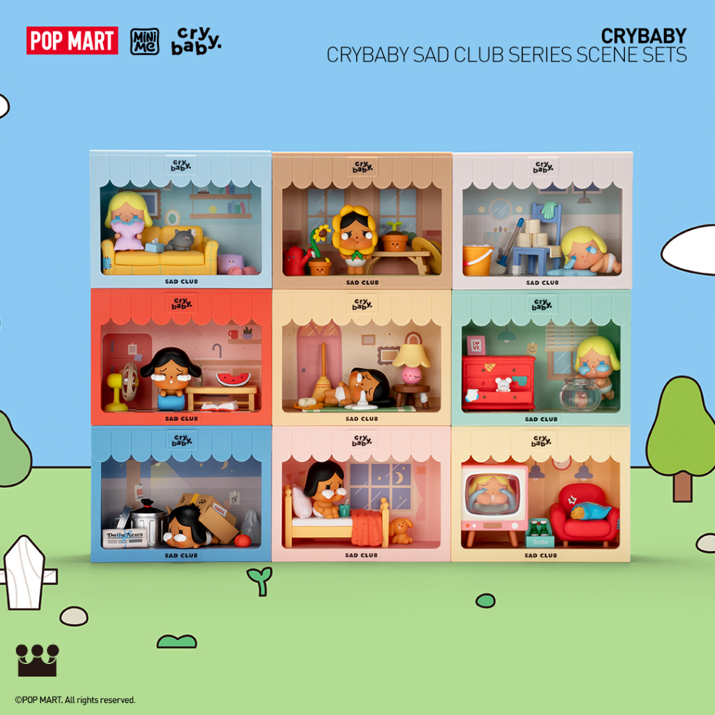 [เลือกตัว] CRYBABY Sad Club Series Scene Sets - ครายเบบี้ แซ้ดคลับ แบบ ...