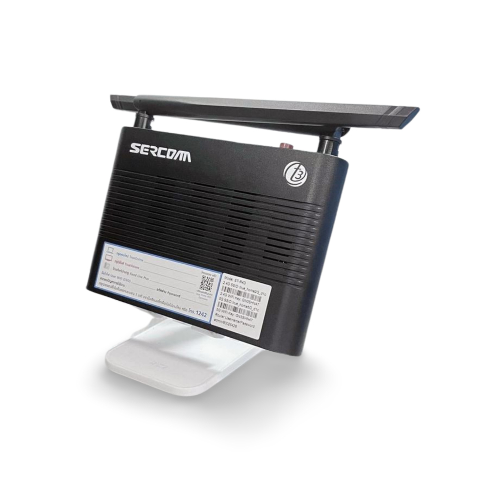 เร้าเตอร์ ไวไฟ SERCOM T3-ST244F AC2100 Wireless Dual Band GigaTax Fiber ...