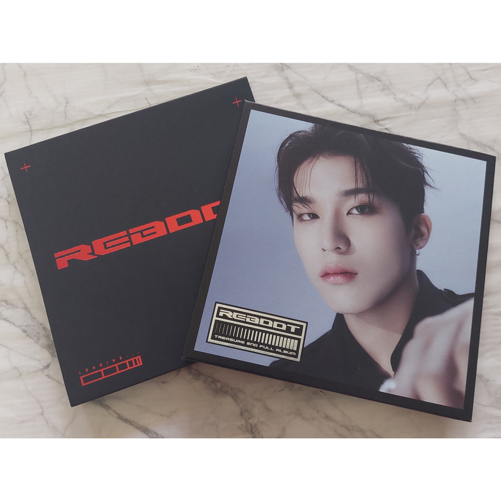 อัลบั้ม TREASURE - REBOOT Album เวอร์ Digipack ปก Jeongwoo ไม่มีการ์ด แกะแล้วพร้อมส่ง CD Kpop จอ ...