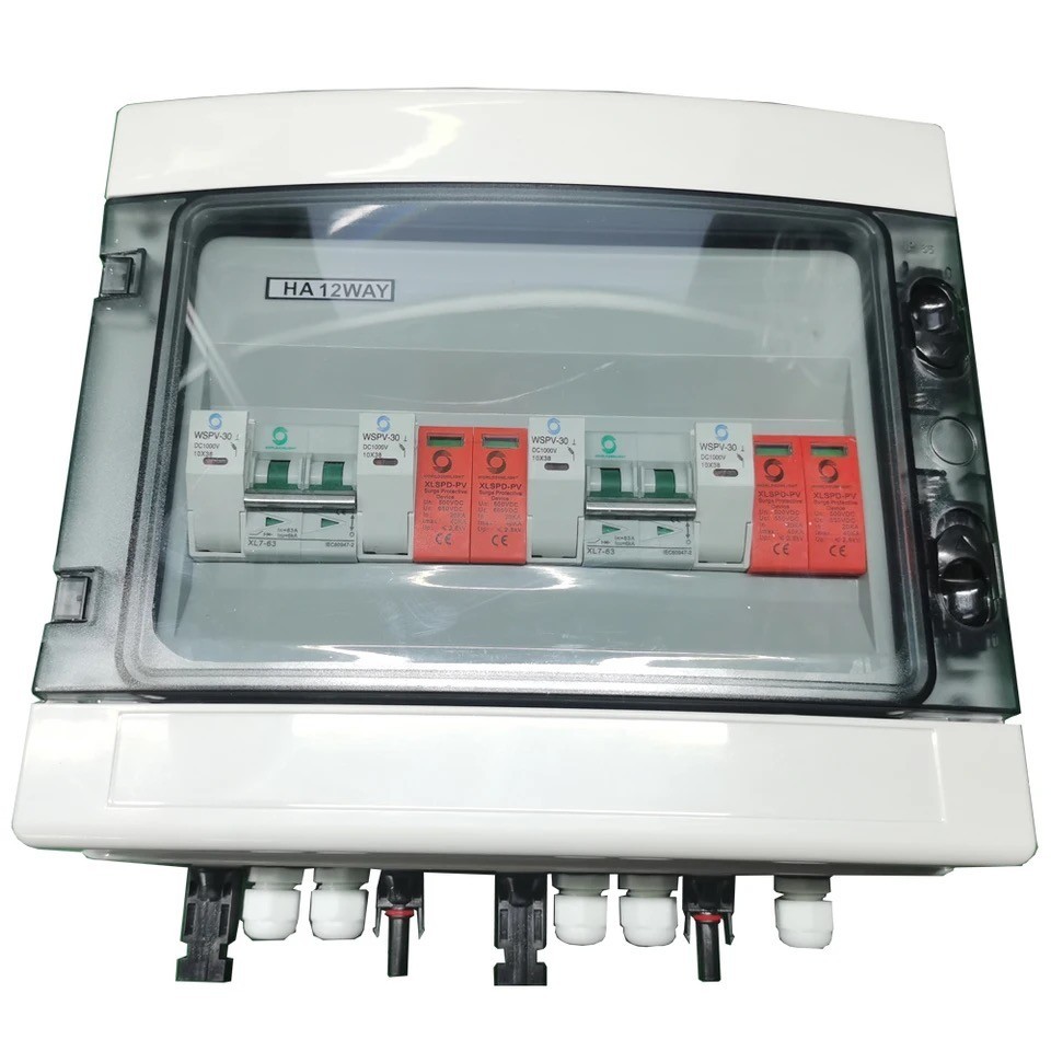 DC Solar PV Combiner Box Strings Array 1000V | Shopee Thailand