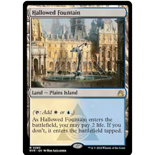 Shock land จากรุ่น Ravnica Remastered เลือกแบบ Overgrown Tomb, Godless ...