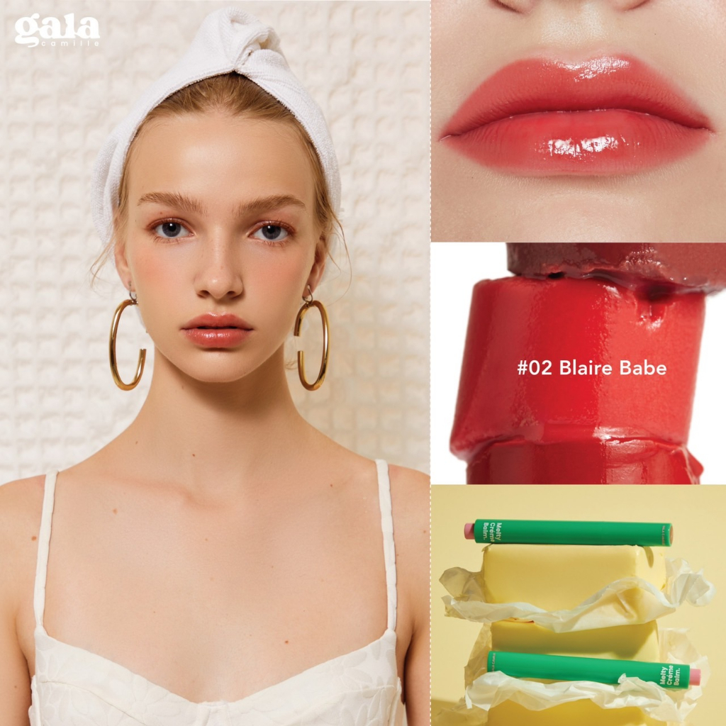 Gala Camille Melty Creme Balm 1 แท่ง Lip Balm ลิปบาล์ม ลิปสติก ลิปกาล่า ...