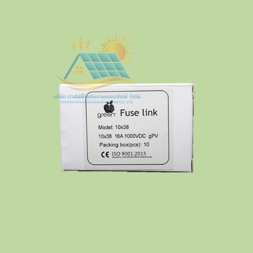 Applegreen Fuse DC 16A 1000V 10*38mm 1 กล่อง บรรจุ 10 ลูก | Shopee Thailand