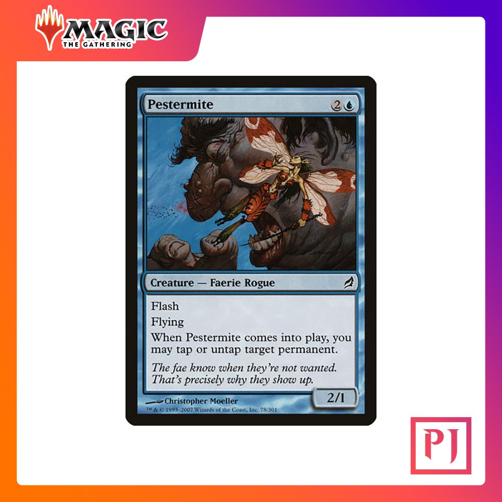 [MTG] Pestermite [LWR] [BLUE] [COMMON] [NORMAL] [ENG] (การ์ดเมจิค / Magic the Gathering ...