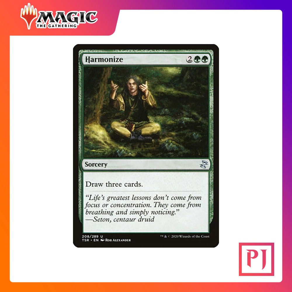 [MTG] Harmonize [TSR] [GREEN] [UNCOM] [NORMAL] [ENG] (การ์ดเมจิค / Magic the Gathering) | Shopee ...