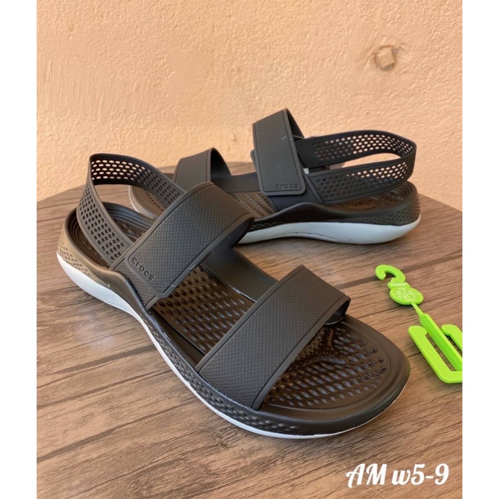 รองเท้าแตะ Cro*s Women คุณภาพดีใส่ได้นานกันน้ำได้นิ่ม Sz W5--W9 (Have 4 Colors) | Shopee Thailand