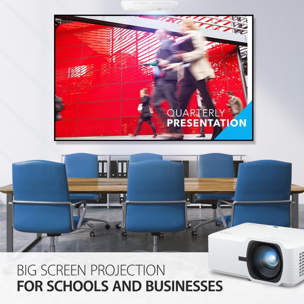 ViewSonic LS740W 5000 Lumens WXGA Laser Projector with 1.3x Optical ...