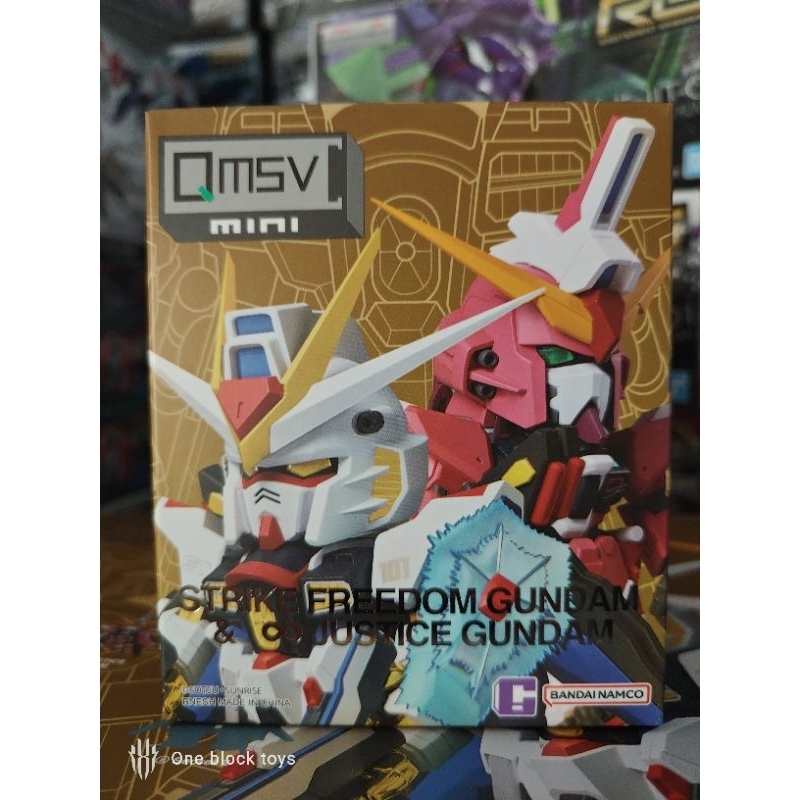 QMSV mini Mobile Suit Gundam SEED Freedom & Justice Gundam Seriesd 1 ...