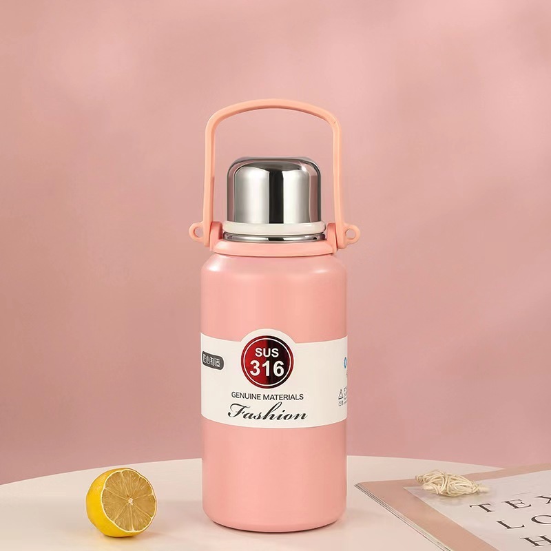 แก้วเก็บความเย็น ความร้อน 900ml/1300ml เย็นได้ดี ทันใจ สแตนเลส 316 มีให้เลือก A2658 | Shopee ...