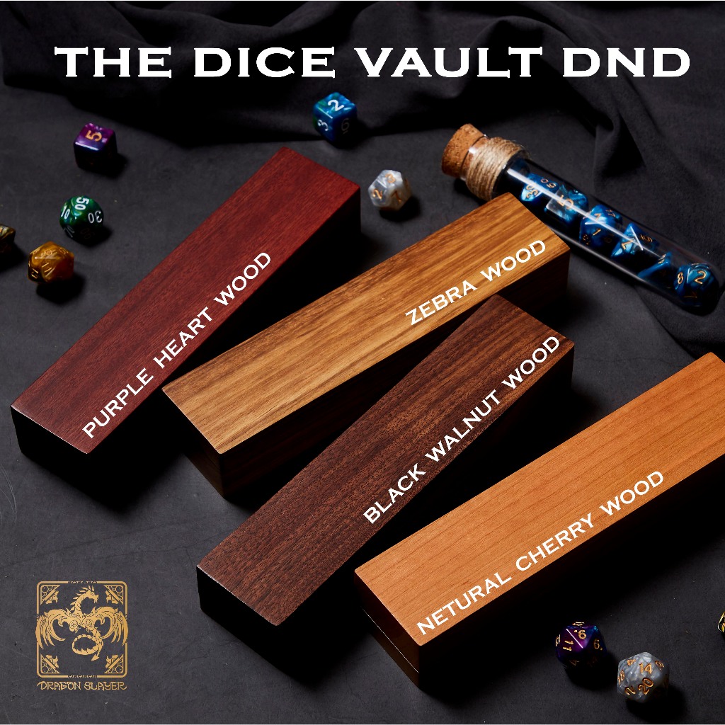The Dice Vault DnD | Dice Vault | Dice Box DnD | RPG Dice Set ...