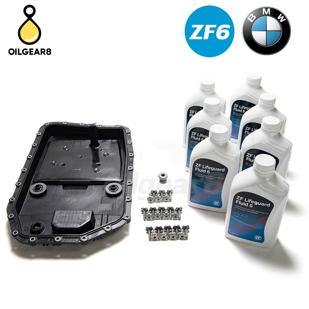 BMW ชุดเปลี่ยนถ่ายน้ำมันเกียร์ พร้อมอ่างเกียร์แท้ ZF6 6HP19 6HP21 รุ่น ...