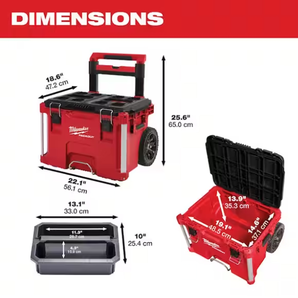 Milwaukee Packout 48-22-8424 48-22-8425 48-22-8426 48-22-8430 48-22 ...