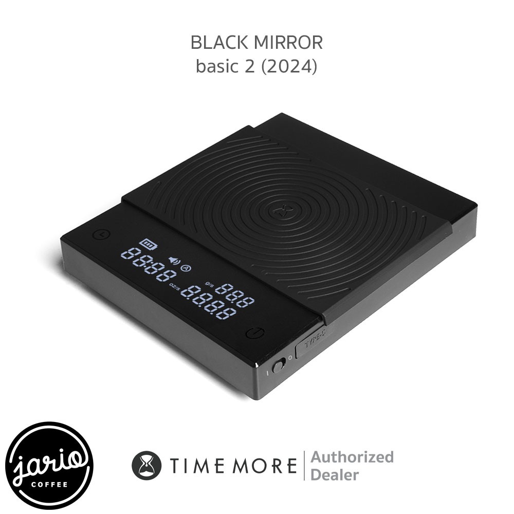 Jario x Timemore ตาชั่งดิจิตอล basic 2 สำหรับดริปกาแฟ Timemore BLACK MIRROR basic 2 Coffee ...