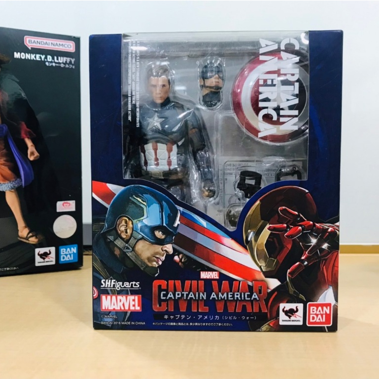 Bandai Marvel Captain America Civil War SHFiguarts | Shopee Thailand