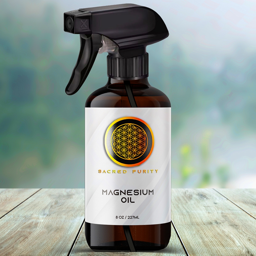 Magnesium Oil Spray Bottle of Pure Genuine Zechstein Magnesium Chloride ...