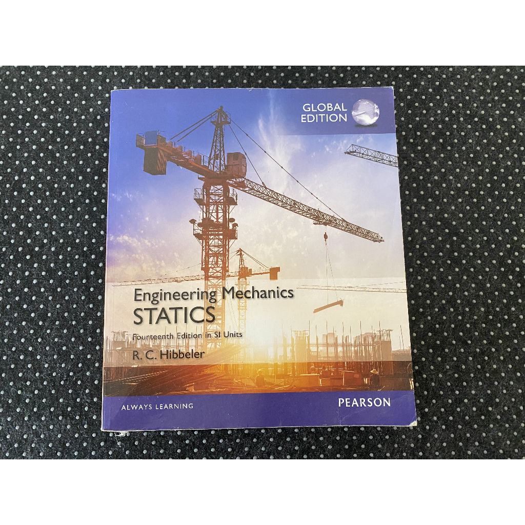 Engineering Mechanics: Statics 14th Edition in SI Units [Global Edition] R.C. Hibbeler | Shopee ...