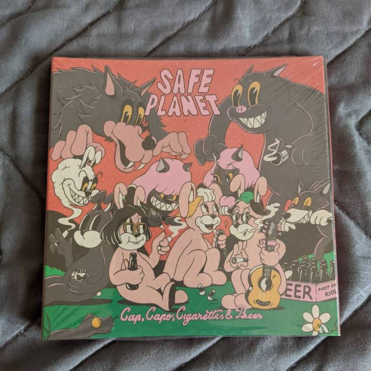 CD SAFEPLANET: Cap,Capo,Cigarettes & Beer อัลบั้ม 2 มือหนึ่ง แผ่นซีล ...