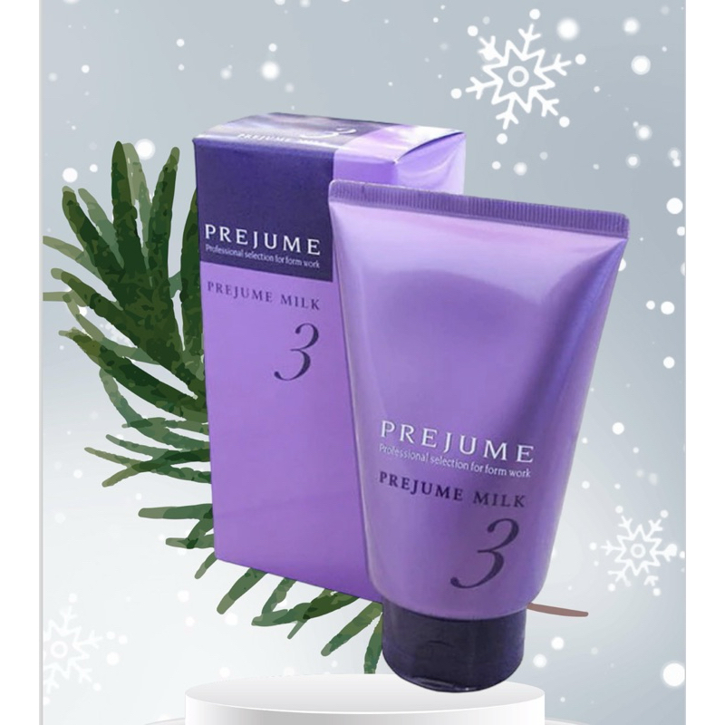 Milbon Prejume milk 3 ครีมจับลอนน้ำนมผมดัดแนวญี่ปุ่น | Shopee Thailand