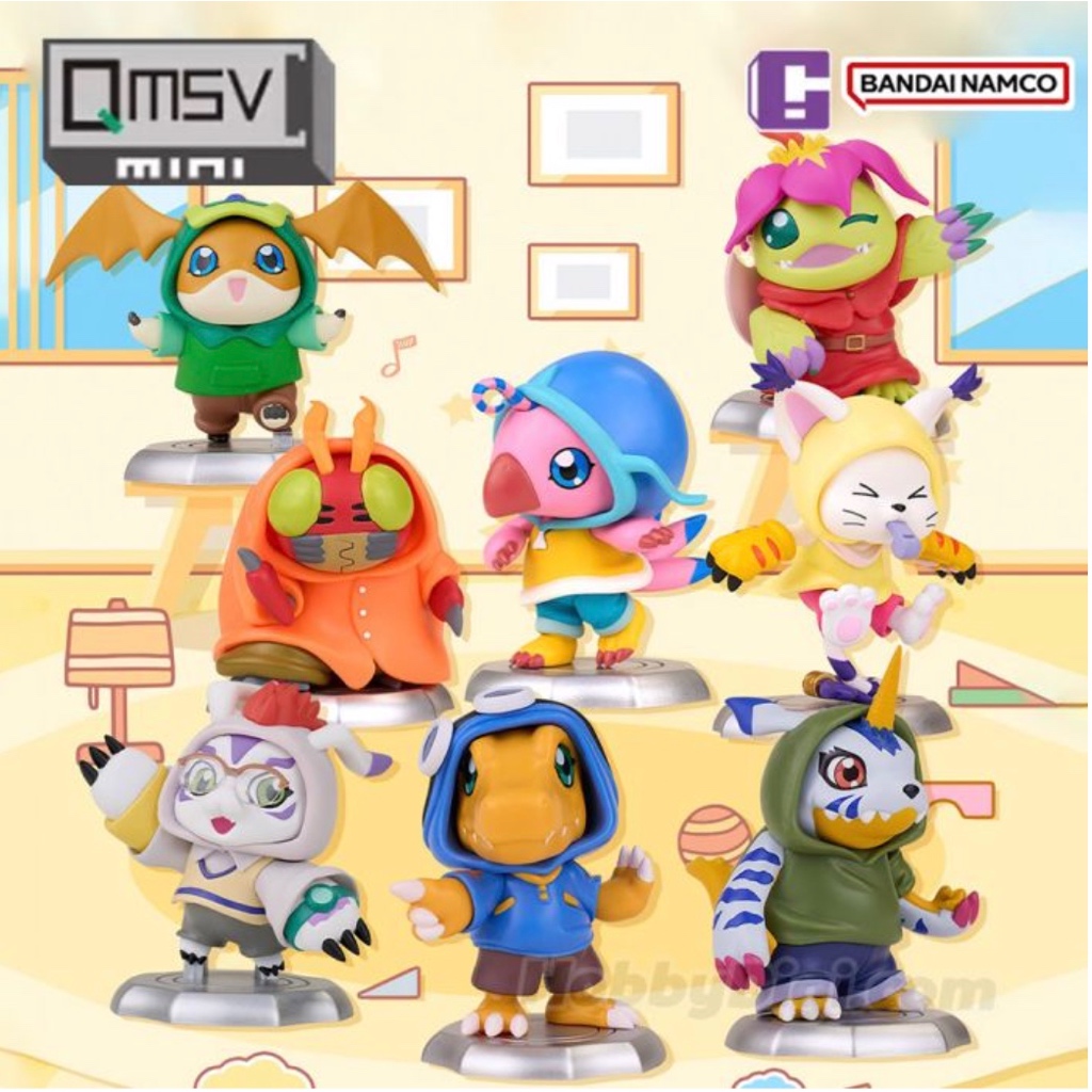 ️[Blind Box ready to ship : กล่องสุ่ม พร้อมส่ง] ️🌟Bandai Namco X BN Figure Q : Digimon Adventure ...