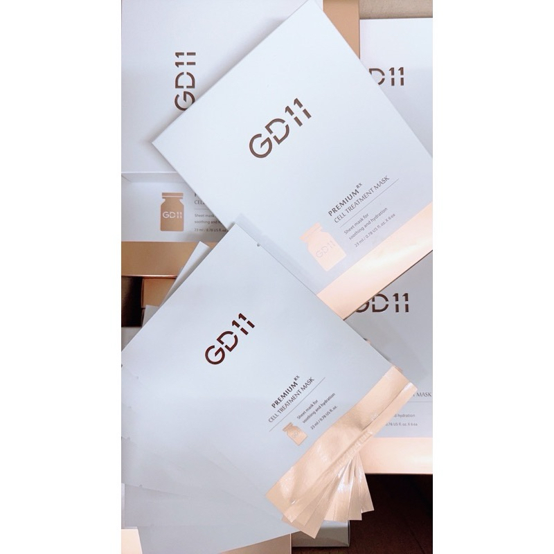 GD11 Premium RX Treatment Mask 1 กล่องมี 6 แผ่น | Shopee Thailand