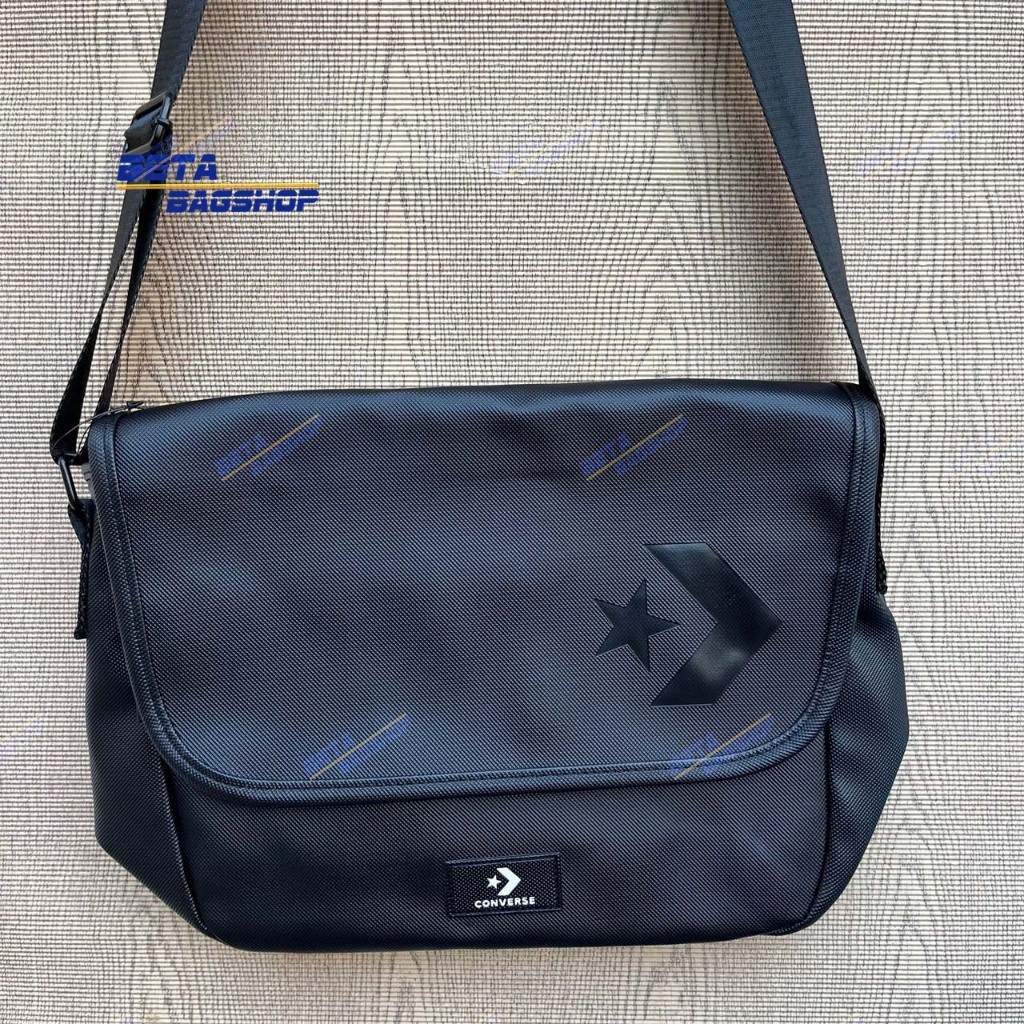 Converse แท้ !!! กระเป๋าสะพายข้าง รุ่น 1261815 หนัง PU กันน้ำ ใบใหญ่ ...