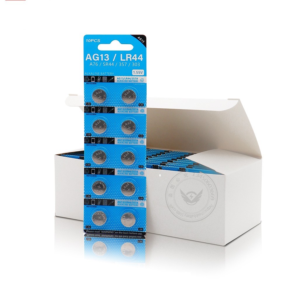 ถ่านกระดุม เบอร์ LR44 A76 , L1154 (AG13)GP 1.5V แท้100% ถ่าน จำหน่าย 1แผง10ก้อน | Shopee Thailand