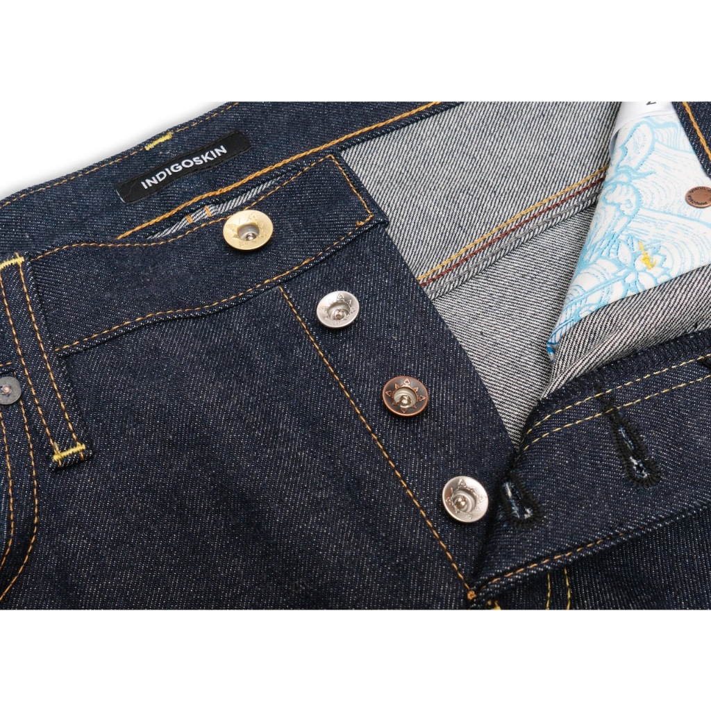 Indigoskin Basic Series “15th Anniversary”(Slim Tight Fit) กางเกงยีนส์ ...