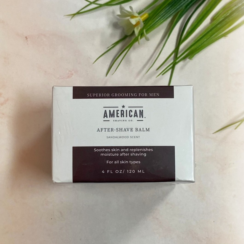[American Shaving Co.®] After Shave Balm for Smooth 4OZ อาฟเตอร์เชฟ ...