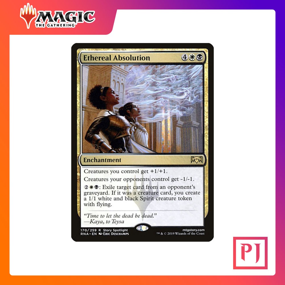 [MTG] Ethereal Absolution [RNA] [MULTI] [RARE] [NORMAL] [ENG] (การ์ดเม ...