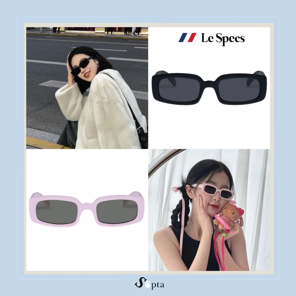 Lespecs แว่นกันแดด Le specs LSP2352268 รุ่น Dynamite สี Pink salt ...