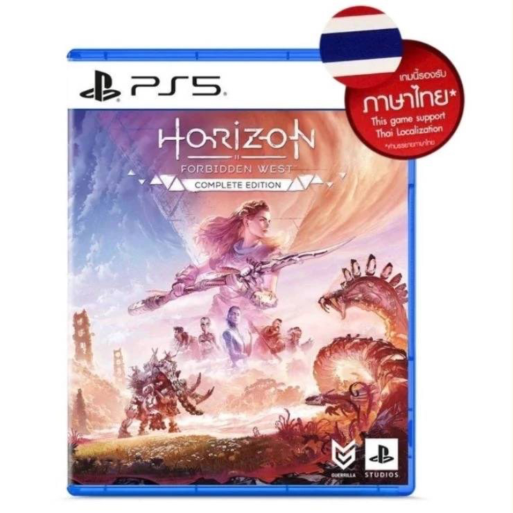 horizon forbidden west complete edition PS5 zone 3 รองรับภาษาไทย มือหนึ่ง พร้อมส่ง | Shopee Thailand