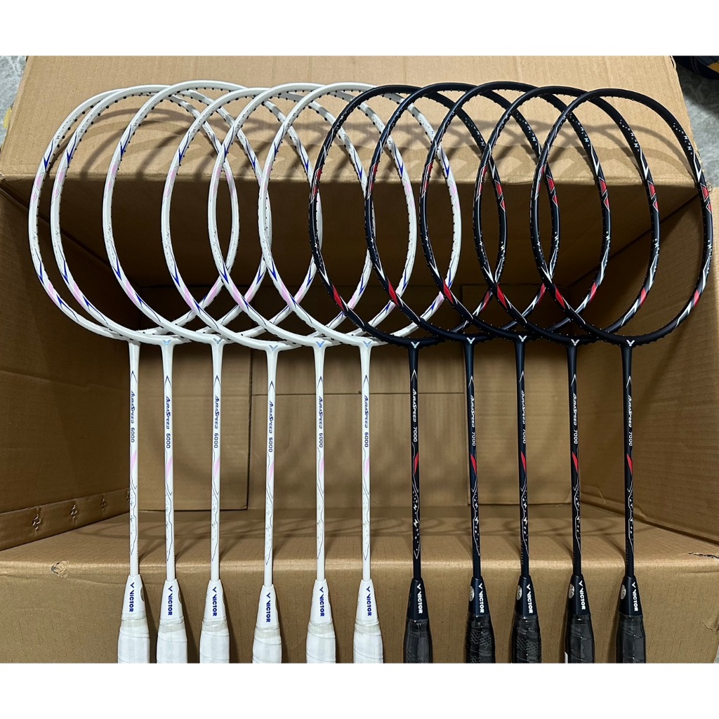 ไม้แบดมินตัน Victor : Auraspeed 6000/7000 (แถมเอ็นVS100+กริป+ซอง+ใบรับประกัน) วิคเตอร์ไทยแลนด์ ...