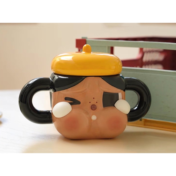 (พร้อมส่ง) POPMART - CRYBABY - Crybaby Sad Club Mug | Shopee Thailand