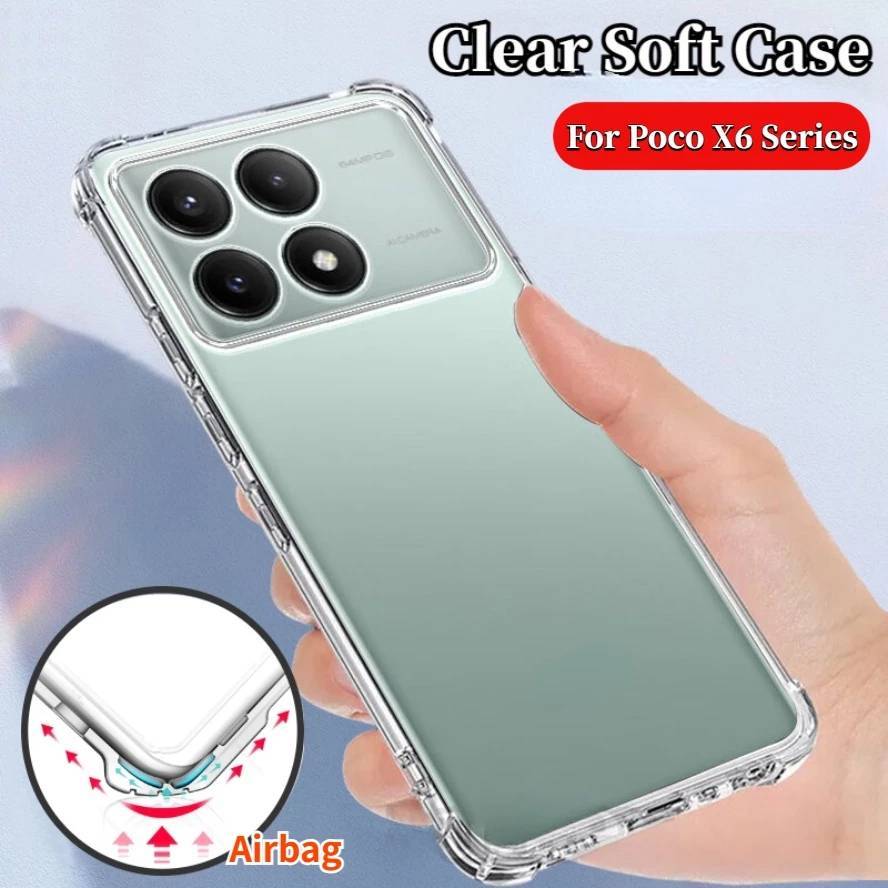 Redmi K70/Redmi K70 Pro/Redmi K70E(พร้อมส่งในไทย)เคสTPUใสกันกระแทกแบบ ...