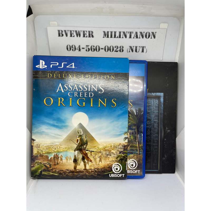 แผ่น PS4 เกม ASSASIN'S CREED ORIGIN (DELUXE EDITION) | Shopee Thailand