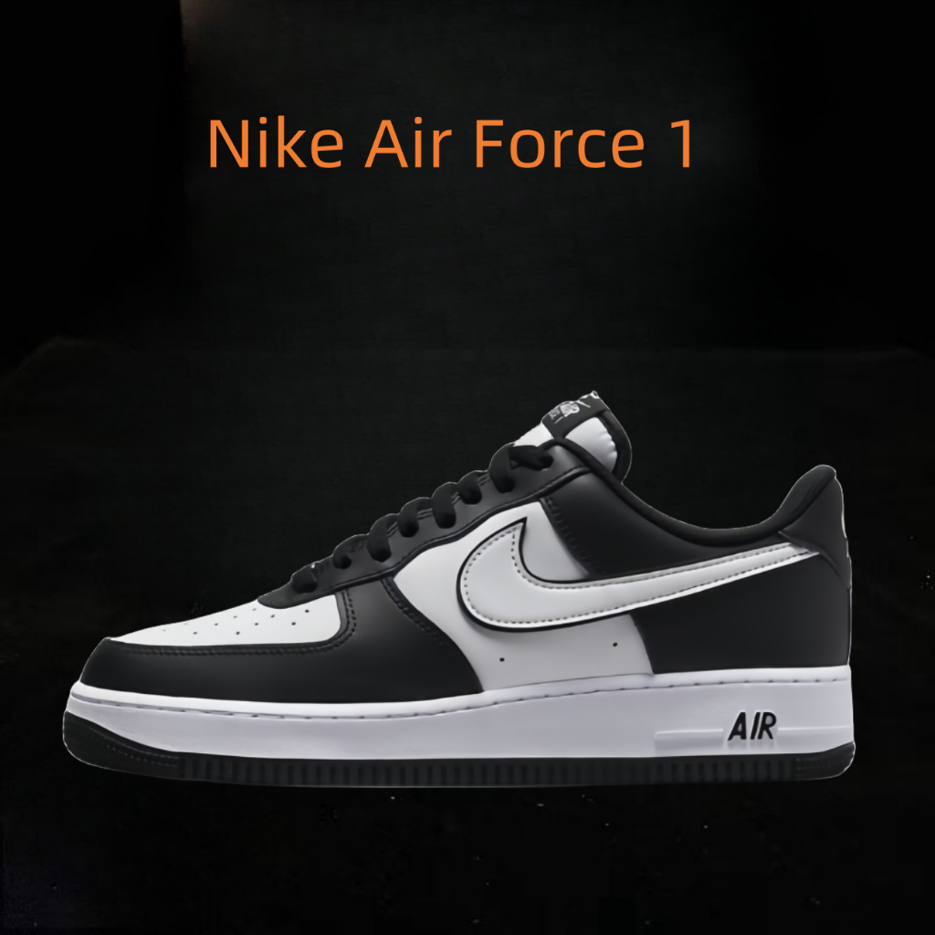 Nike Air Force 1 Low Panda' ขาว - ดำ ของแท้ 100 % | Shopee Thailand