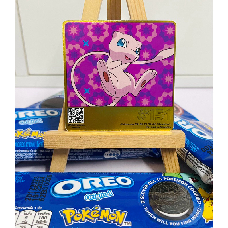 Oreo x Pokemon - การ์ดโปเกม่อนจากขนมโอรีโอ ~ Pokemon Oreo Card มี 16 ...